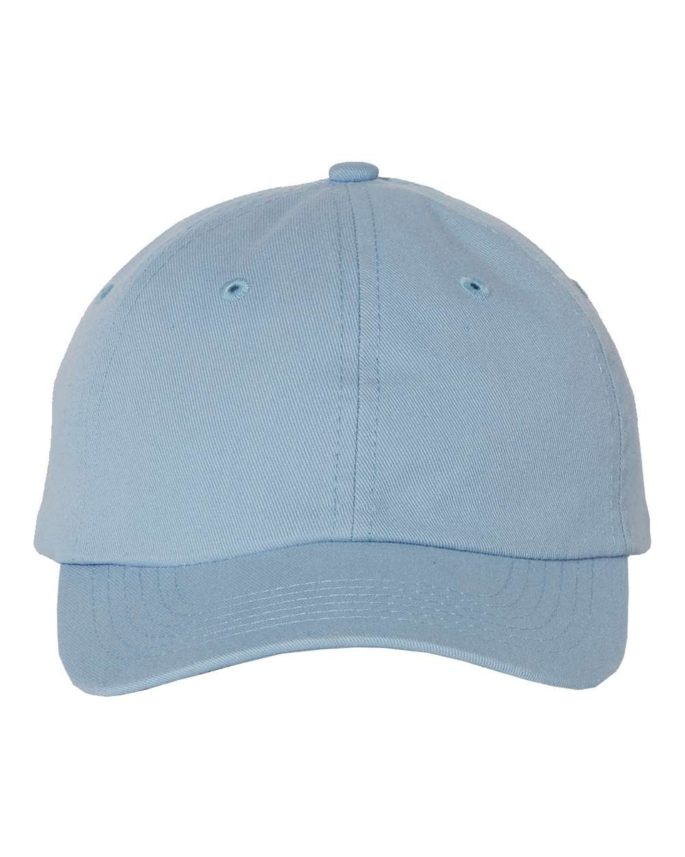 Custom Valucap Kid's Bio-Washed Dad Hat VC300Y | Print Natural
